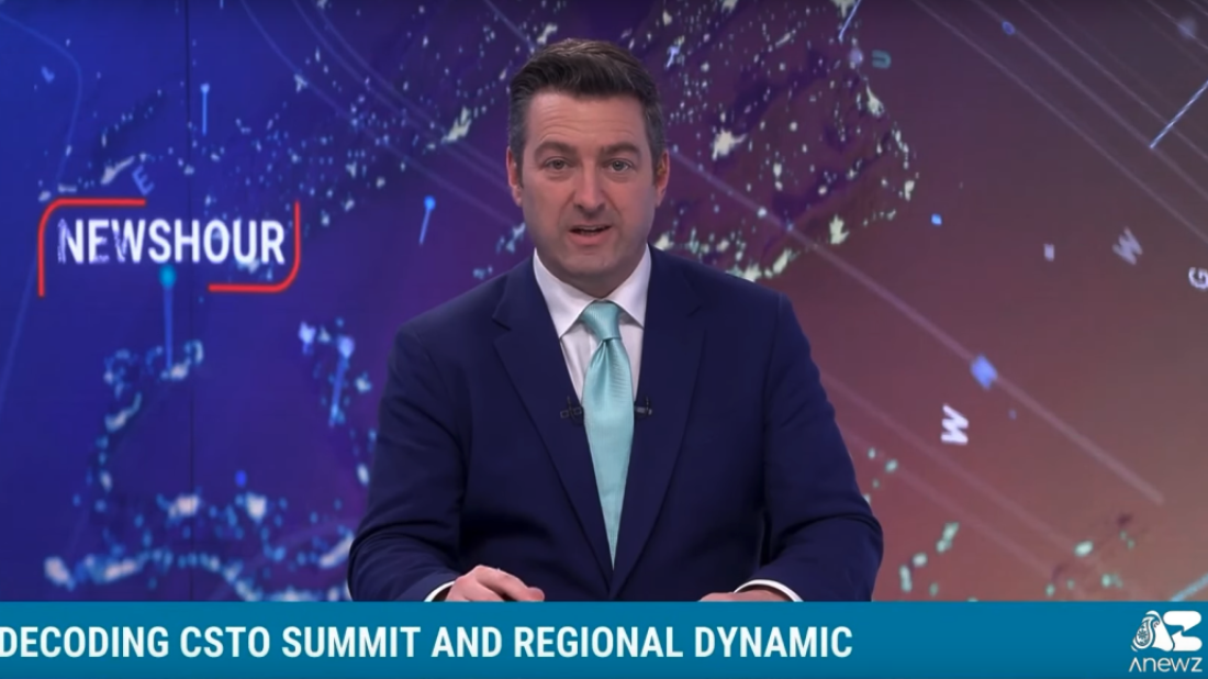 "Newshour with Guy Shone" - Decoding the CSTO Summit | AnewZ