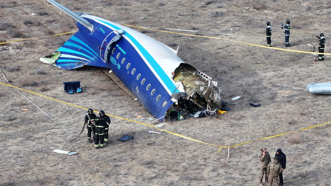 AZAL Releases Full Crew List from Aktau Plane Crash | AnewZ