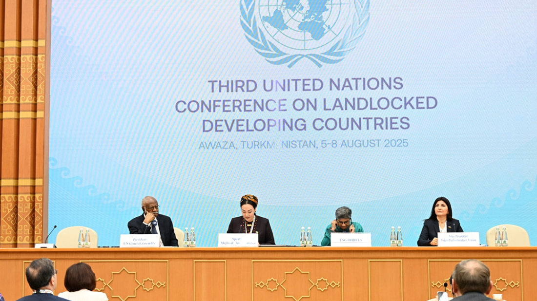 UN Conference on Landlocked Countries starts in Turkmenistan | AnewZ