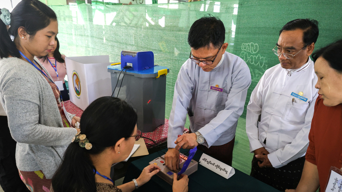 Myanmar election begins amid civil war and junta control | AnewZ